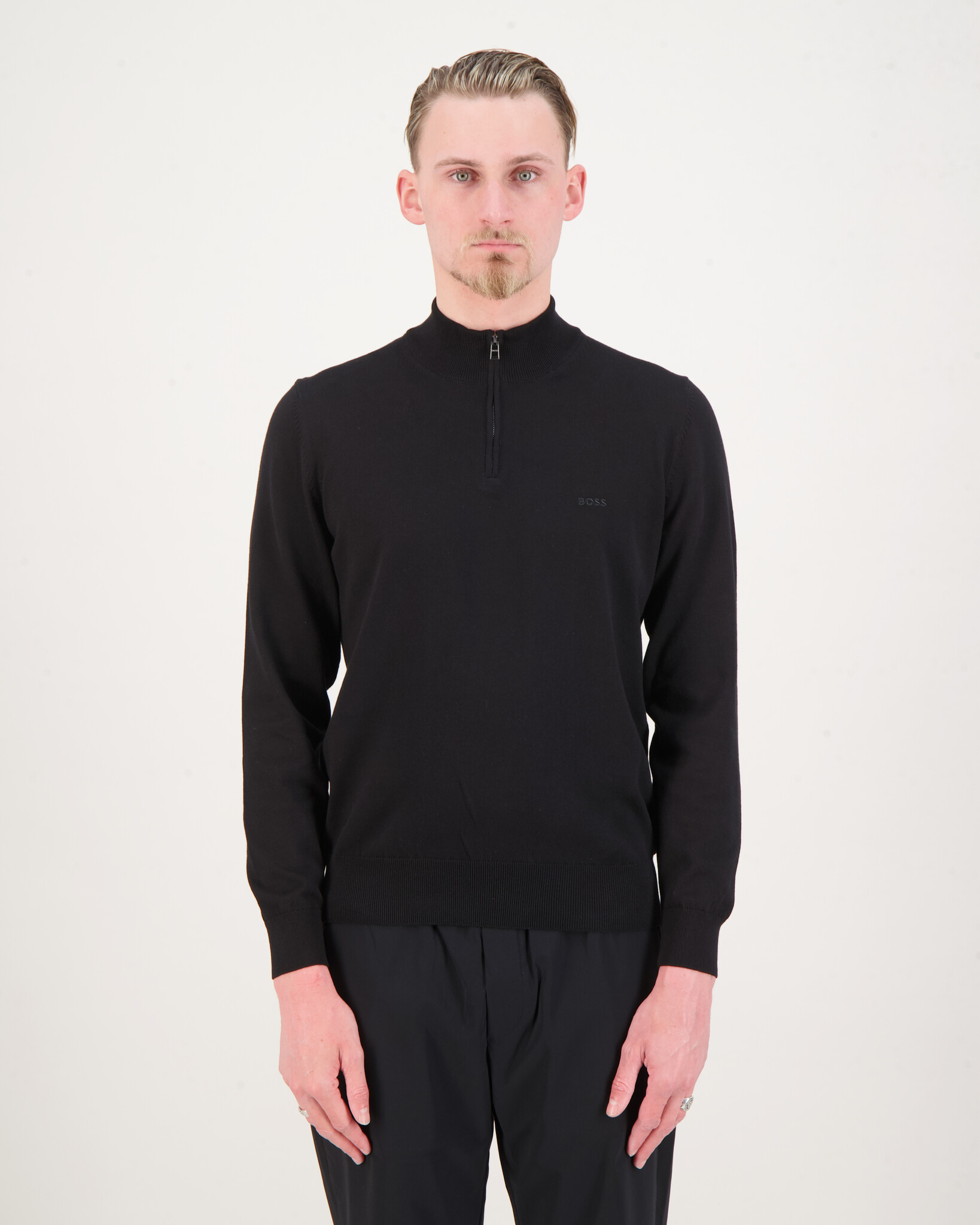 Hugo Boss Padro-L Half Zip Zwart - Beachim