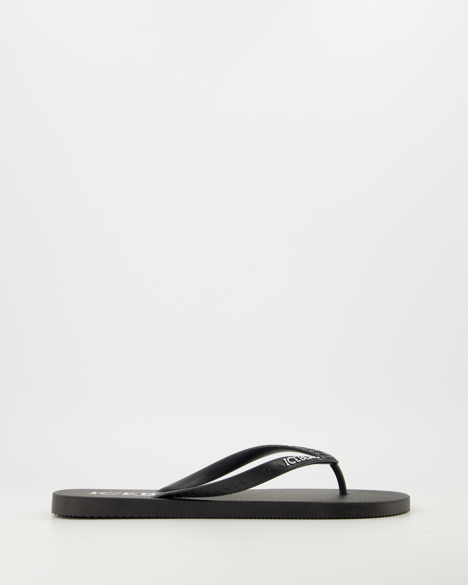 Iceberg Vertical Logo Flip Flop Slippers Zwart - Beachim