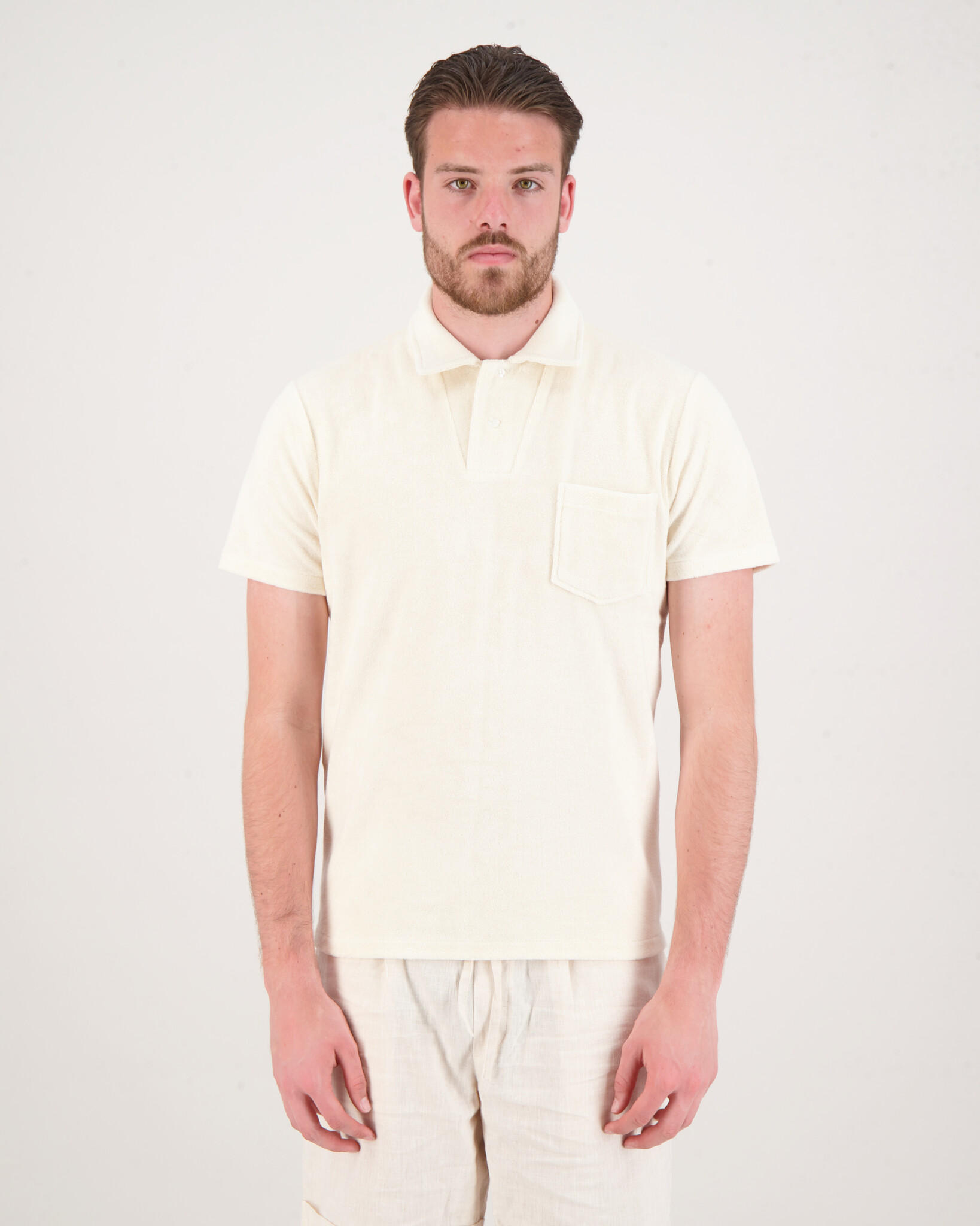 Aurélien Terry Towelling Polo Shell - Beachim