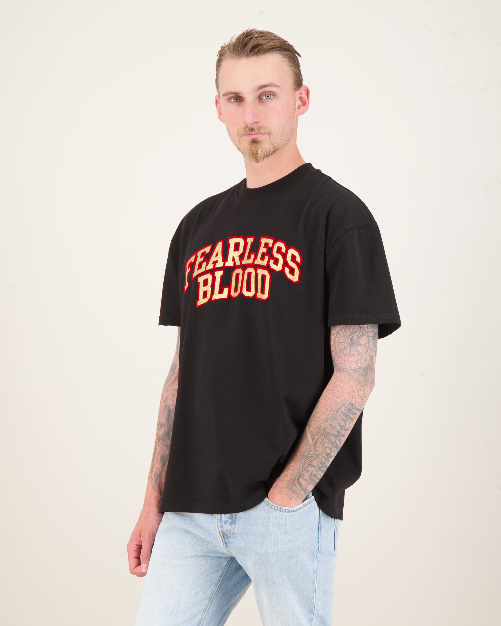 Fearless Blood FB 12 T-Shirt Black - Beachim