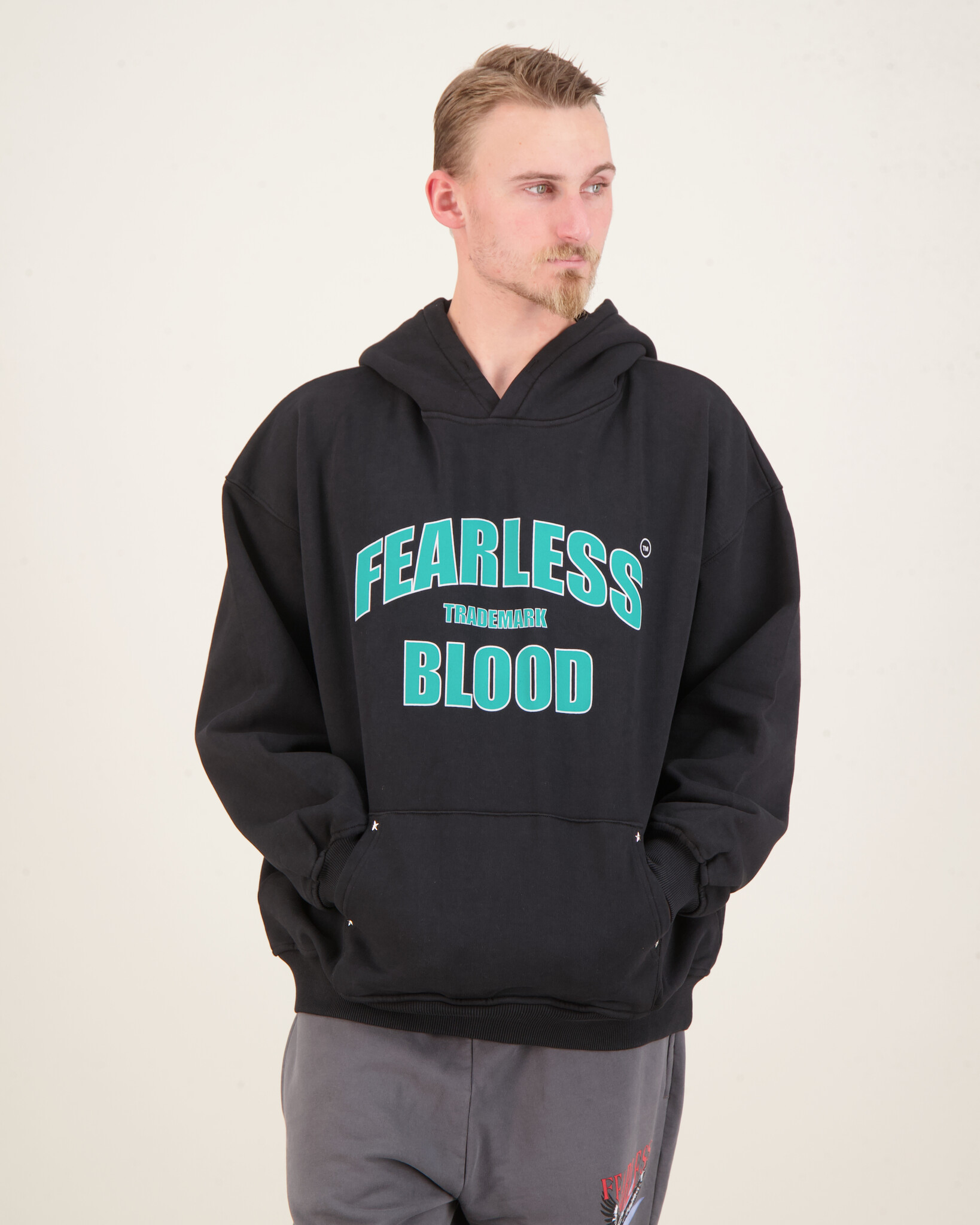 Fearless Blood FB 02 Hoodie Black - Beachim