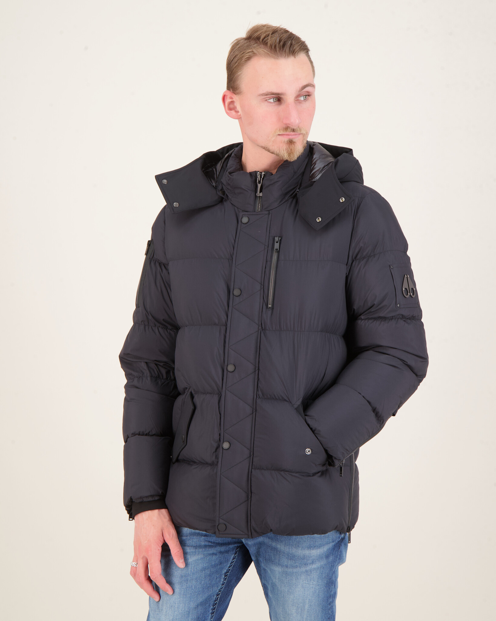 Moose Knuckles Everest 3Q Jacket Zwart - Beachim