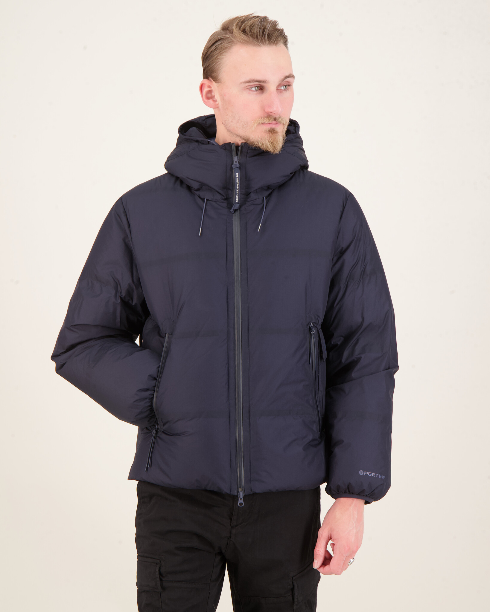 C.P. Company The Metropolis Series Pertex® Hooded Down Jacket Blue ...