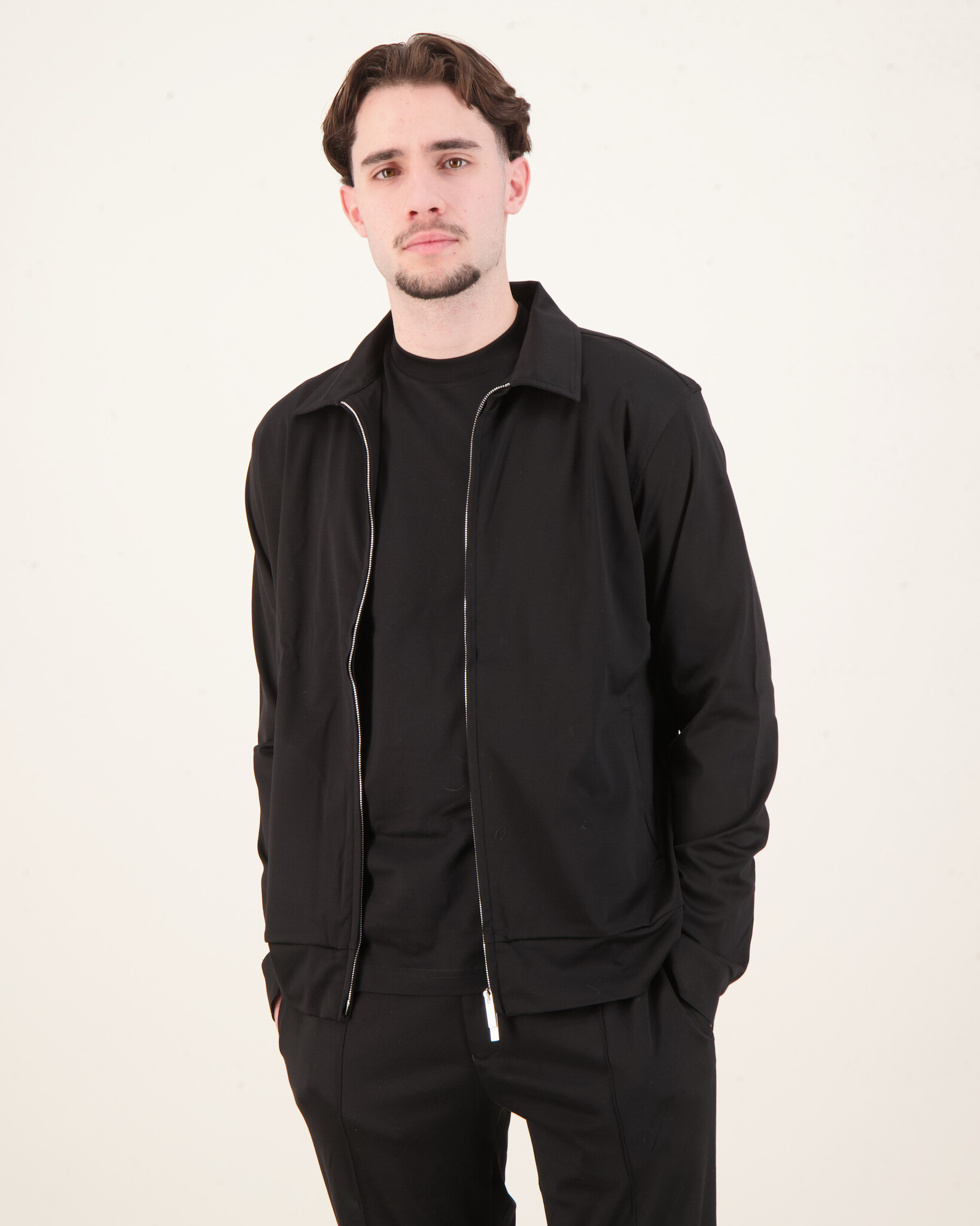 Stefan Brandt Alek Ultra Jacket Black - Beachim