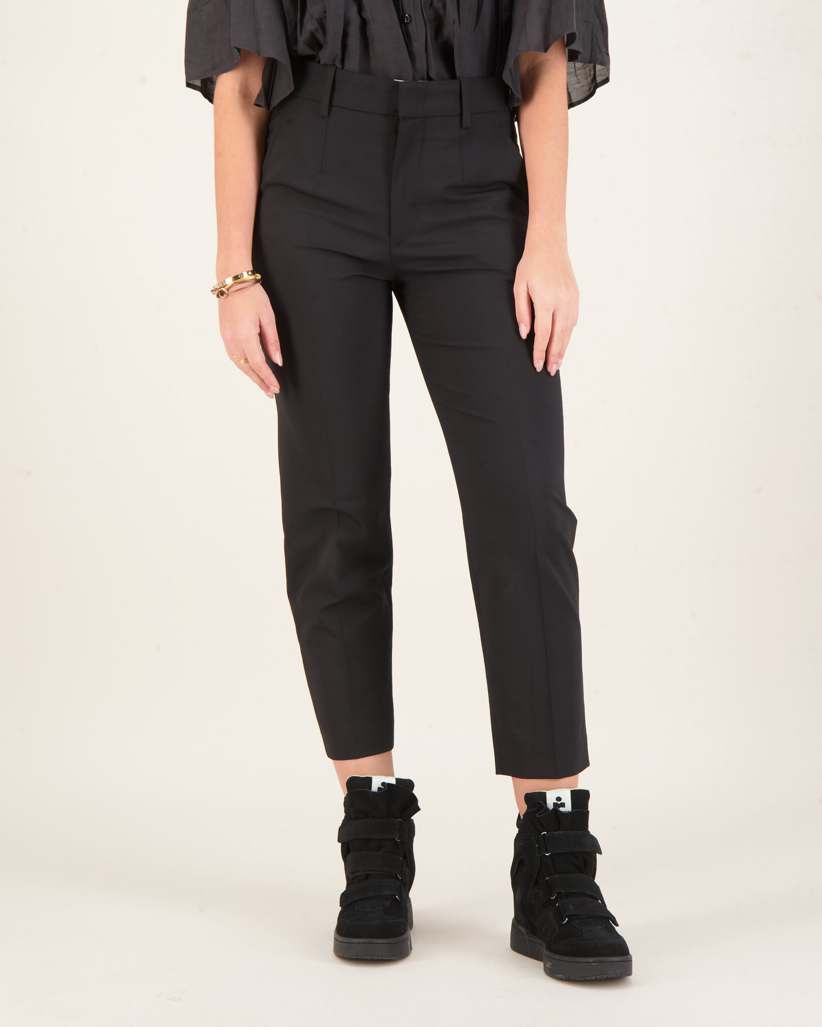 Isabel Marant Etoile Ritana Pantalone Black - Beachim