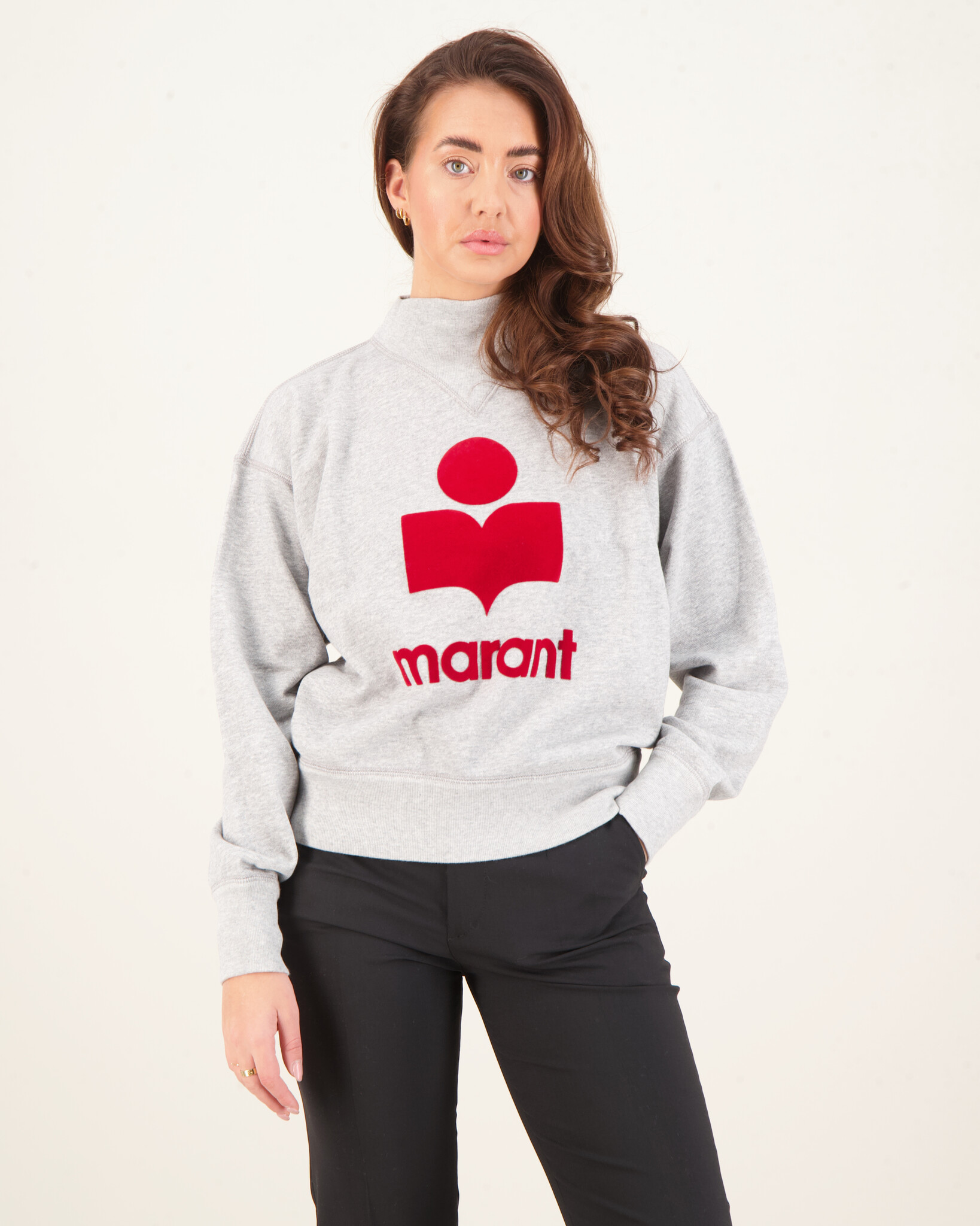 Isabel Marant* Etoile Moby Sweater Grijs - Beachim