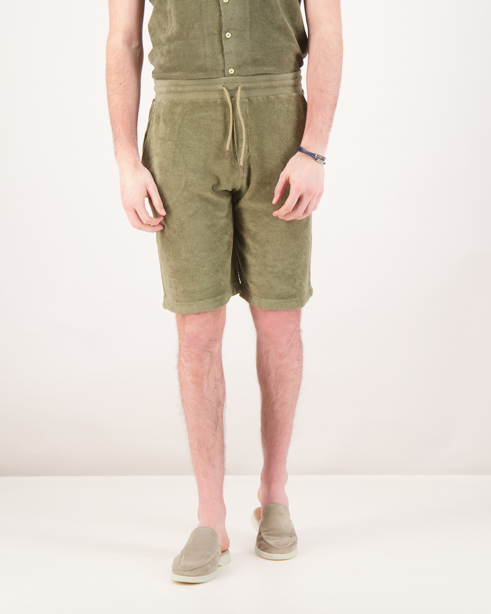 Gran Sasso Terry Short Olive - Beachim