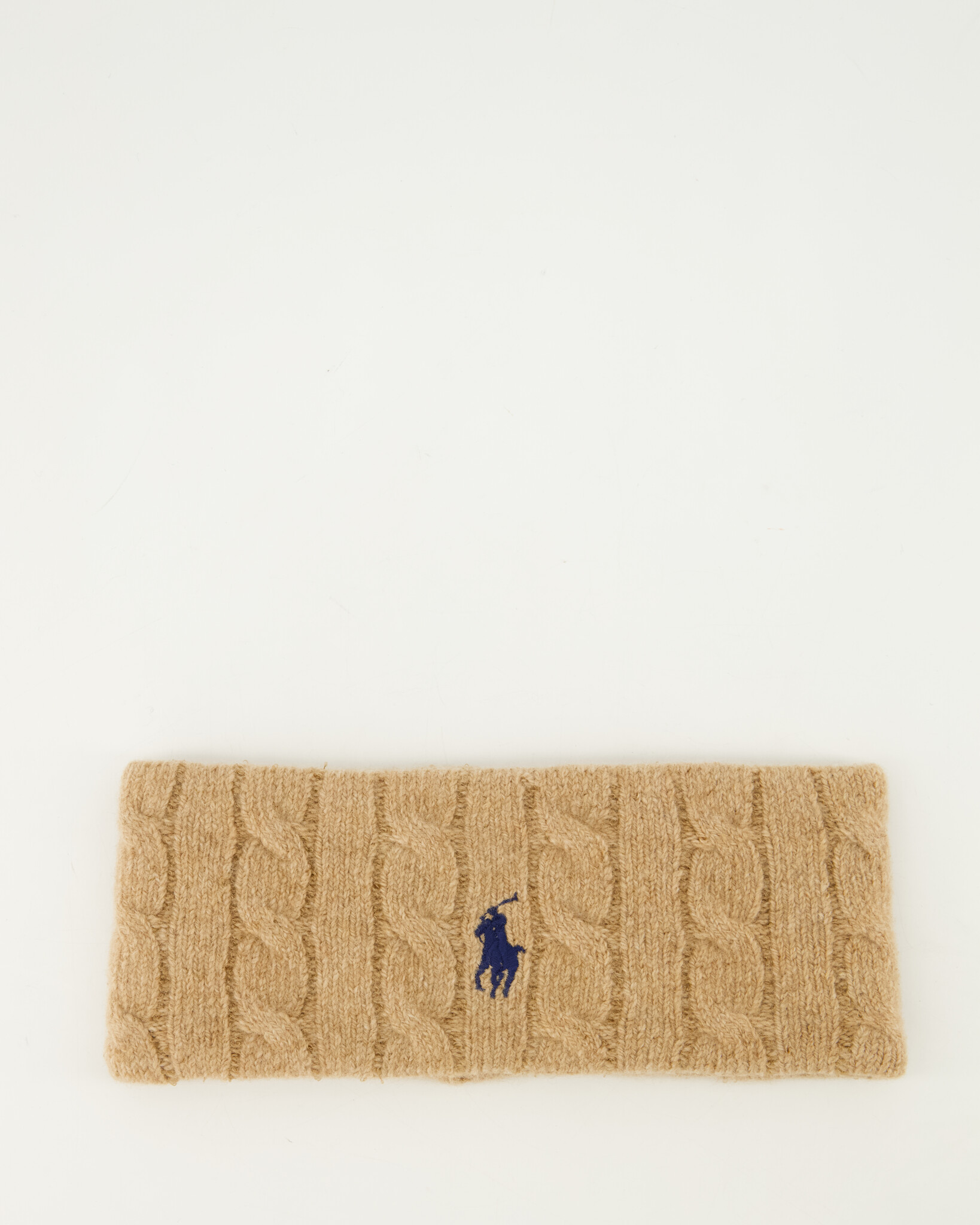 Polo Ralph Lauren Cable-Knit Headband Camel - Beachim