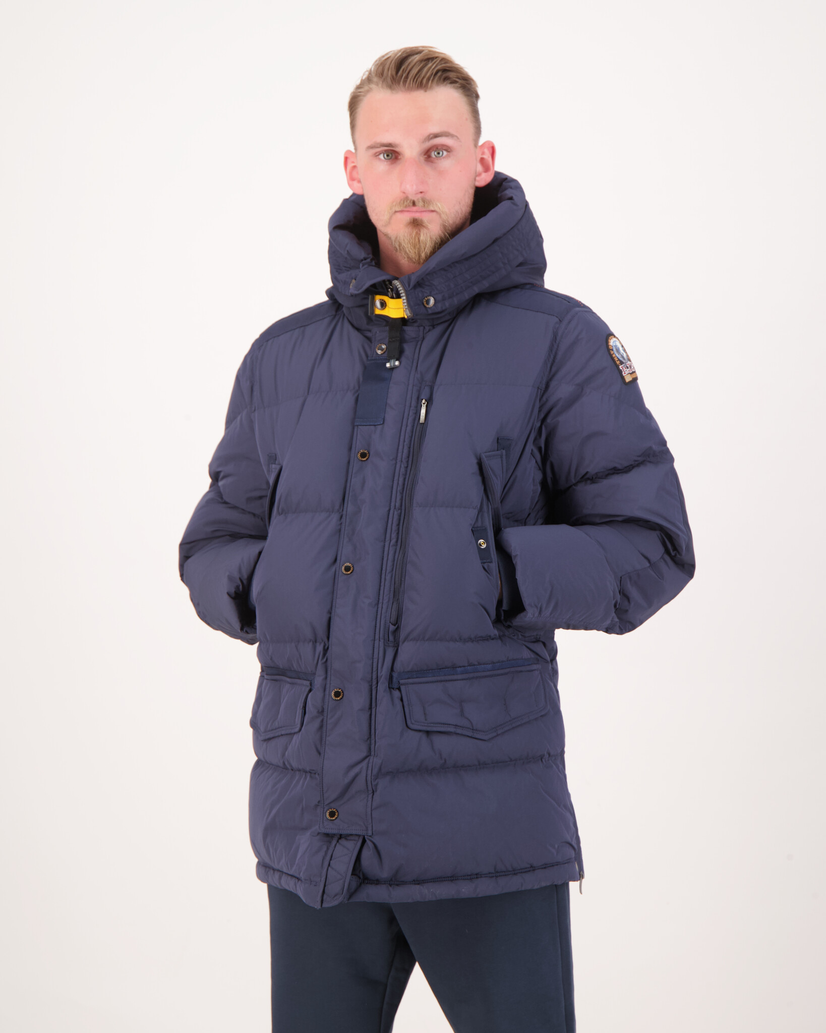 Parajumpers Harraseeket Puffer Jacket Navy - Beachim