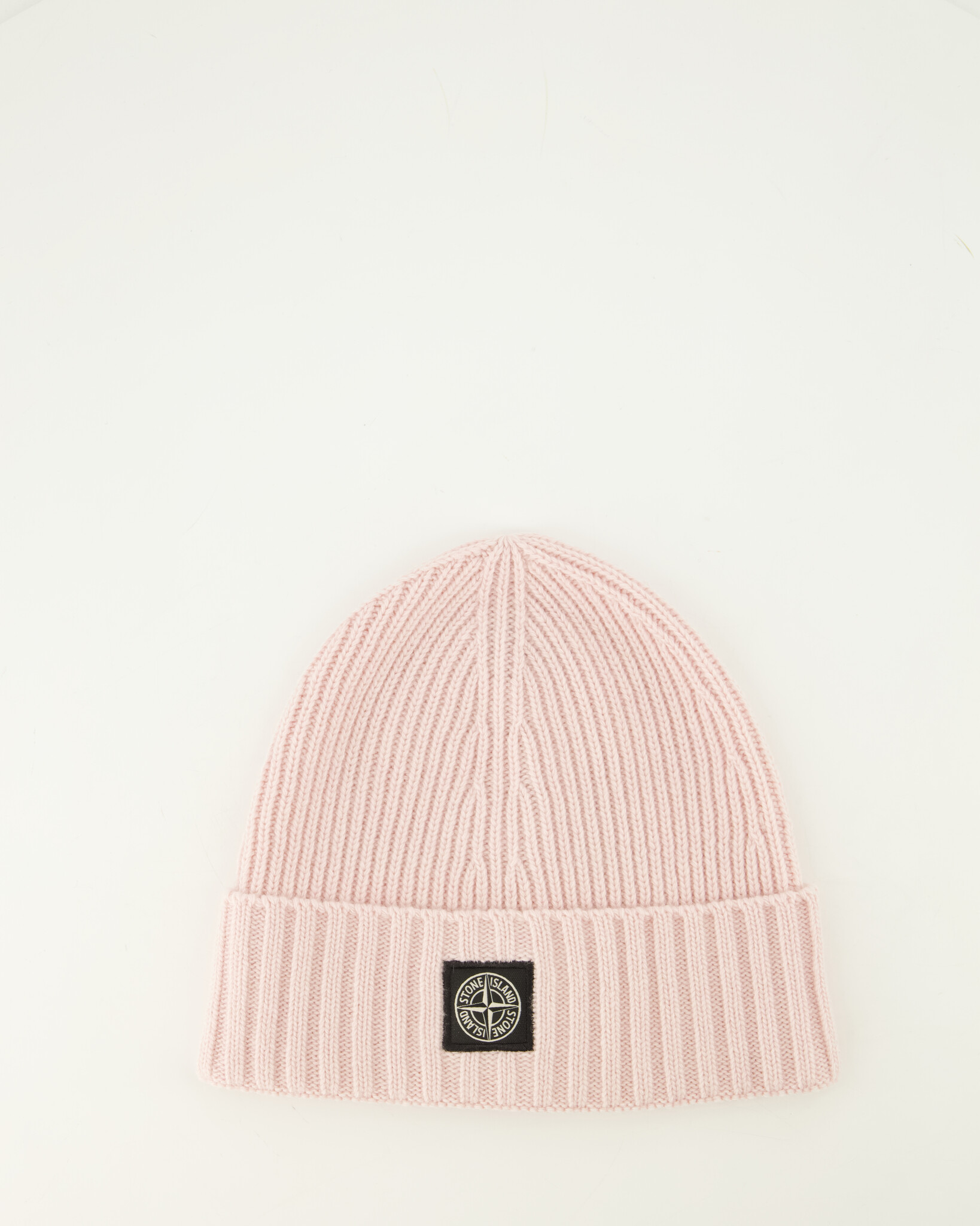 Stone Island Junior N100003 Ribbed Cashmere Muts Roze - Beachim