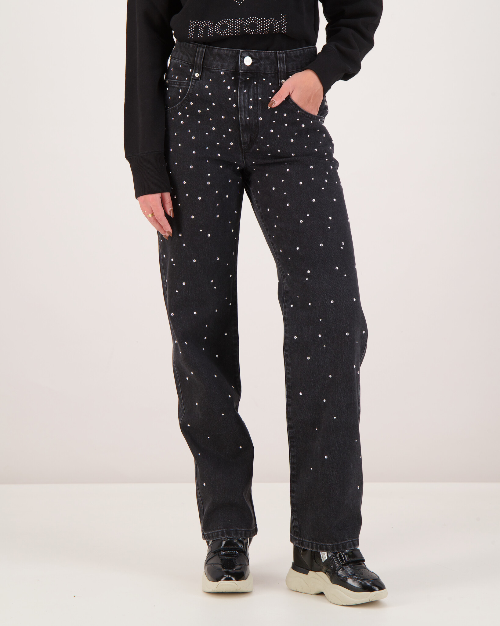 Isabel Marant Brinsa Broek Zwart - Beachim