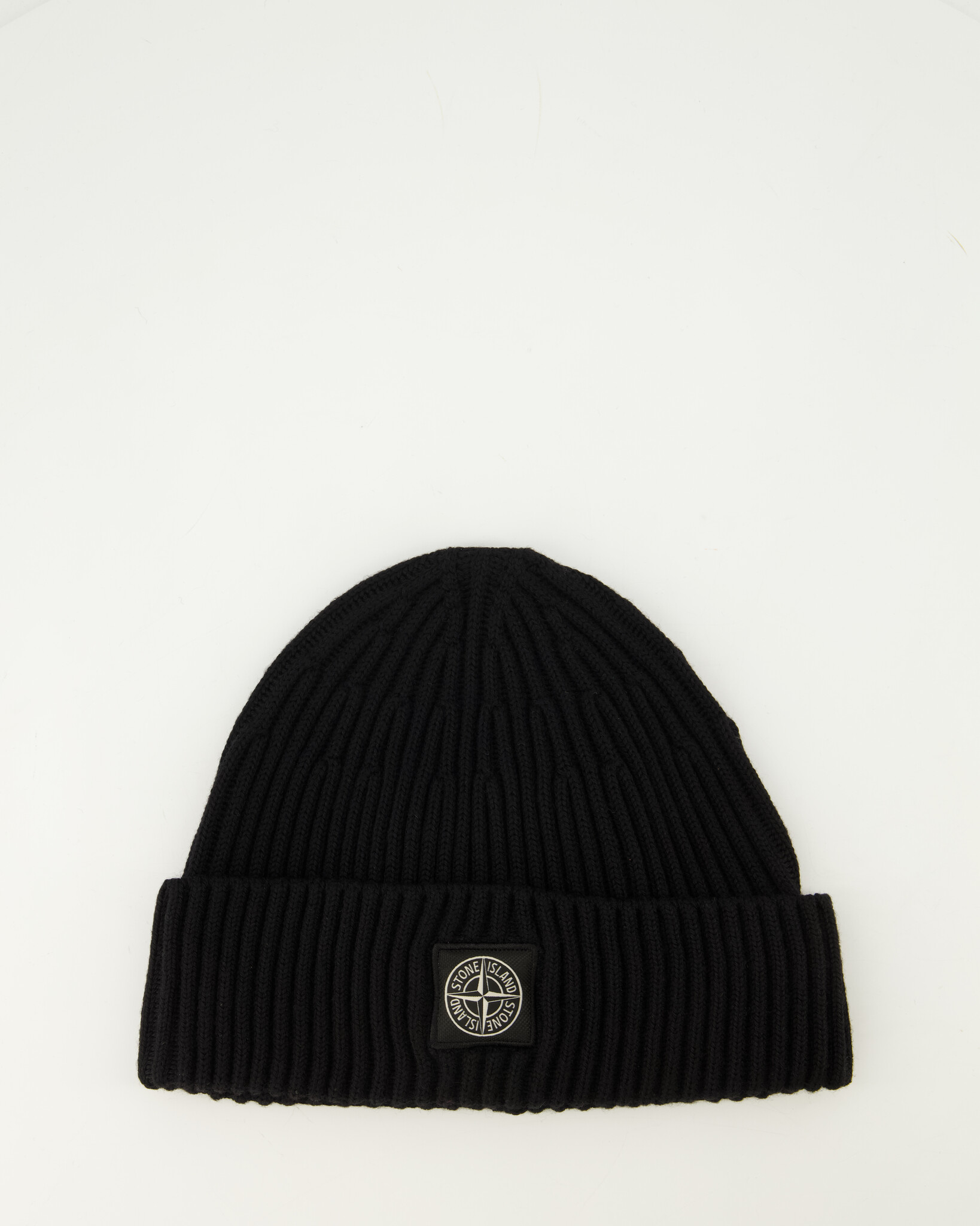 Stone Island N100002 Full Rib Muts Zwart - Beachim