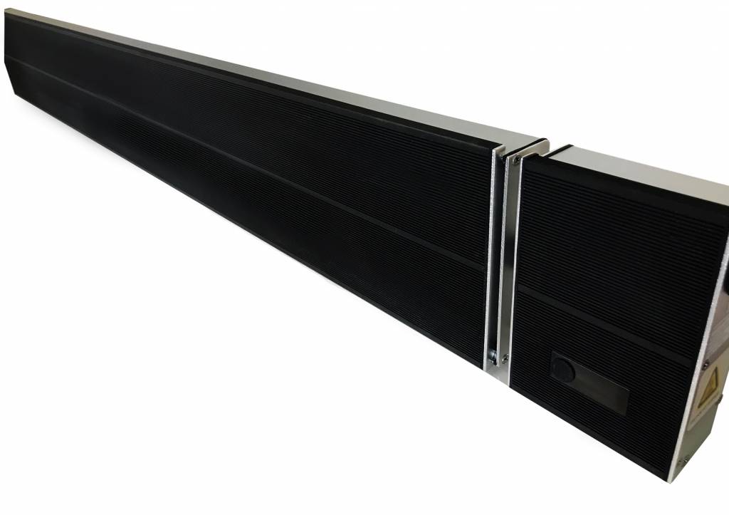 Herschel Summit IR-straler 2600W zwart - Groene Hoed Duurzaam