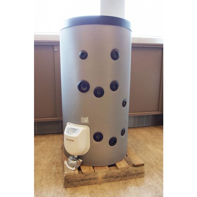 Staande 150 liter boiler met warmtewisselaar en digitale bediening - De ...