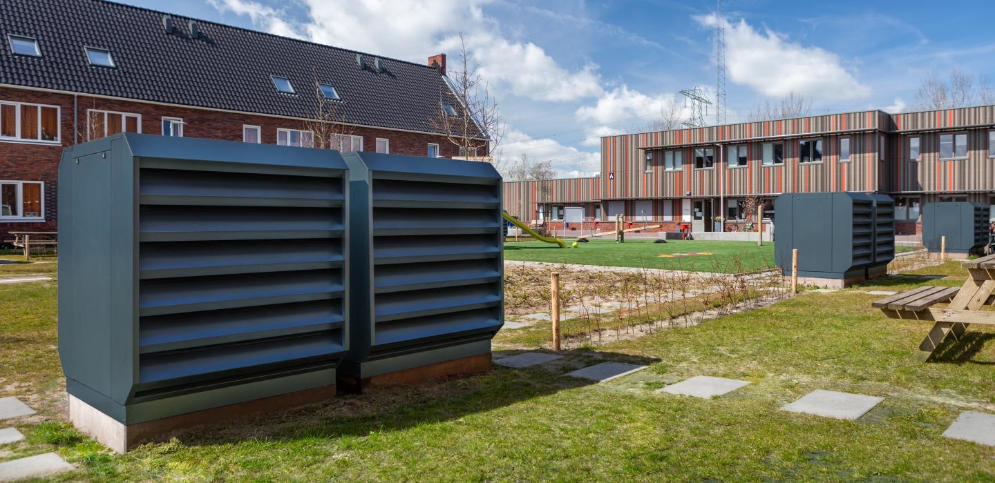 DICE Warmtepomp / airco omkasting - Groene Hoed Duurzaam