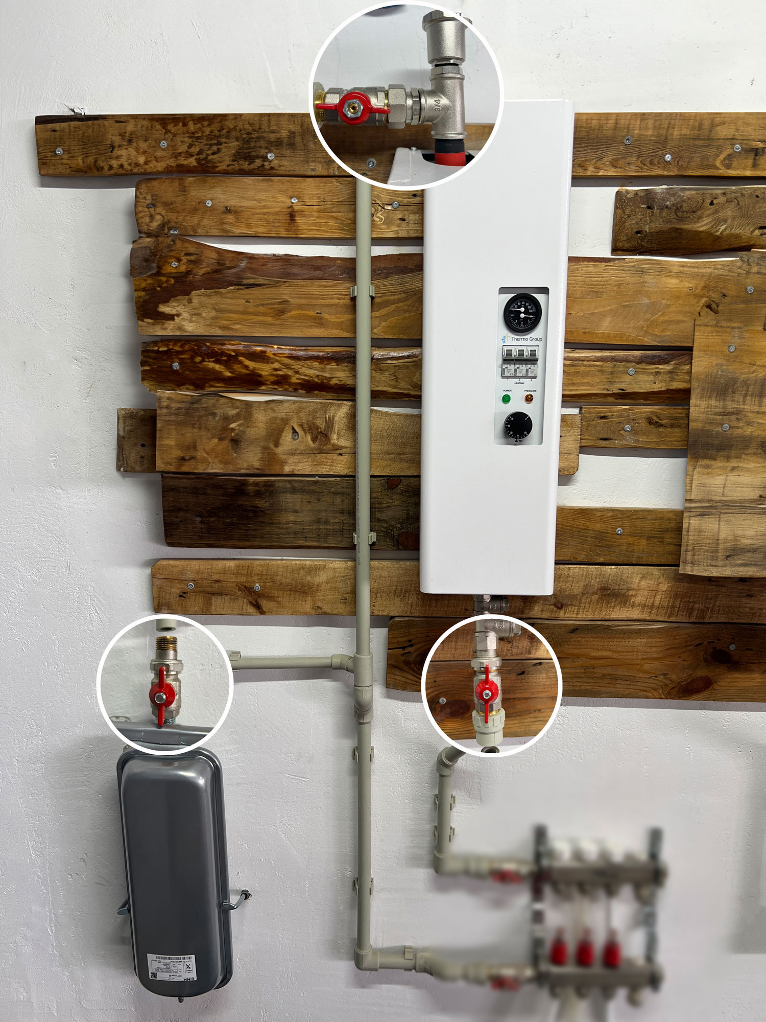 Thermo Group aansluitset elektr. cv-ketel - Groene Hoed Duurzaam