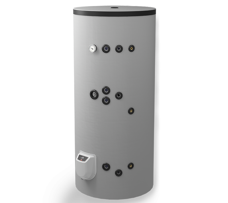 ELDOM 500L analoge boiler met 2 wisselaars - Groene Hoed Duurzaam