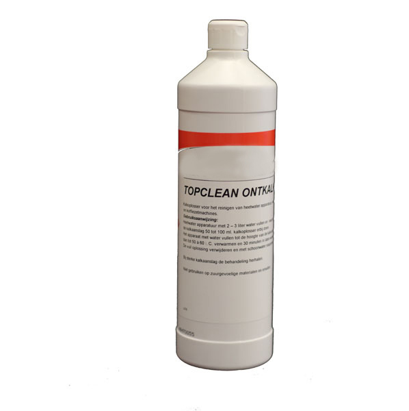 Topclean Ontkalker 1 ltr. voor waterkoker, koffieapparaten enz. enz ...