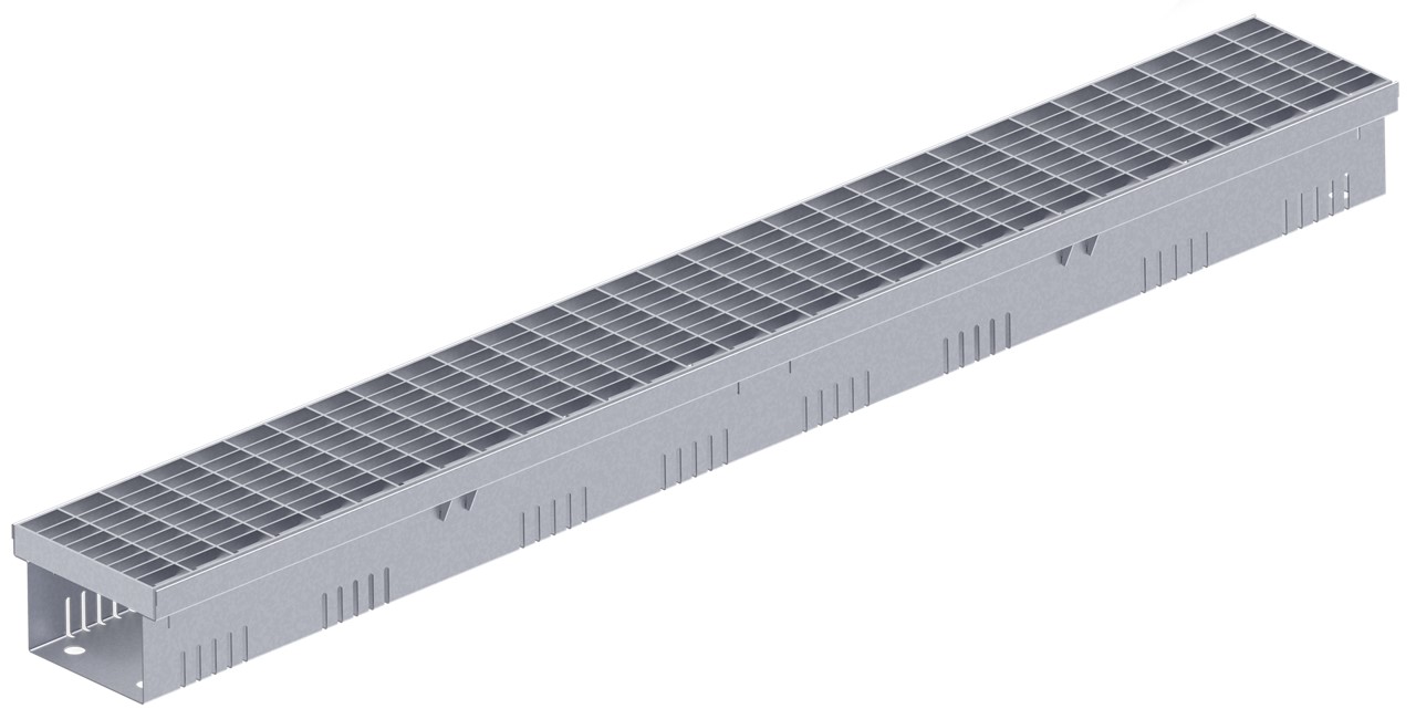 BG-Graspointner Roof and facade gutter Flex FA RB150. L=2m, h=40mm ...