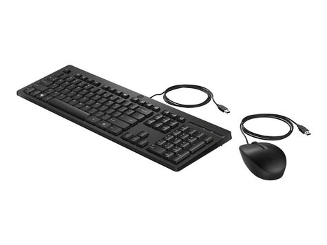 HP 225 Wired Keyboard and Mouse Set - QWERTY kopen bij DectDirect