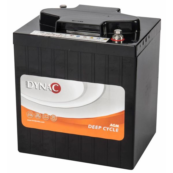 Dynac Gel accu 6 volt 180 ah GB180/6 - Accu Service Holland