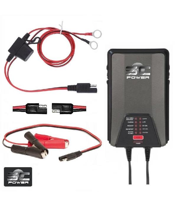 SC 38 Power premium 3,8 A acculader ook voor LITHIUM - Accu Service Holland