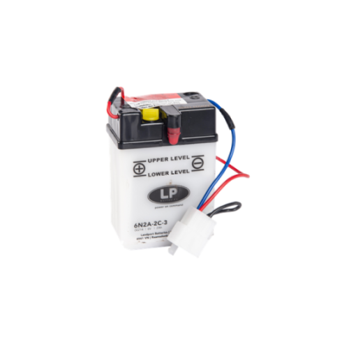 LP 6N2A-2C-3 motor accu 6 volt 2,0 ah (00214 - MD 6N2A-2C-3) - Accu ...
