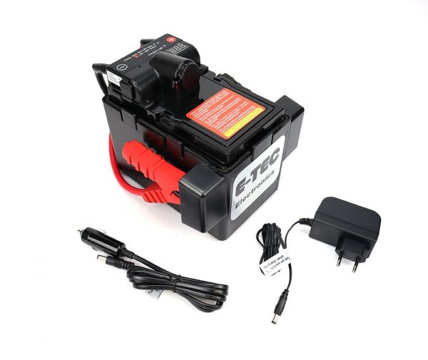 E-TEC Mini startbooster - starthulp 1800A - Accu Service Holland