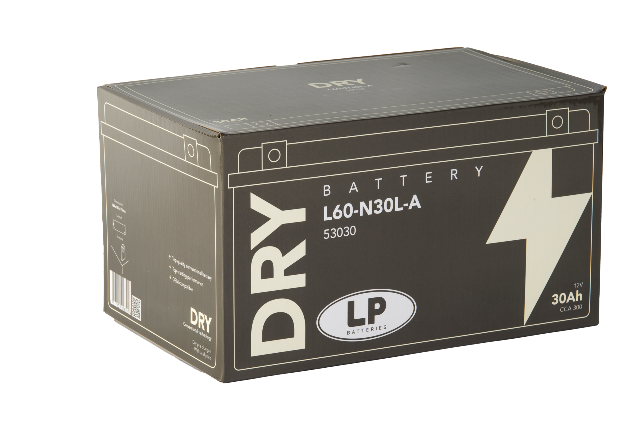 L60-N30L-A motor accu 12 volt 30 ah (53030 - Y60-N30L-A) - Accu Service ...