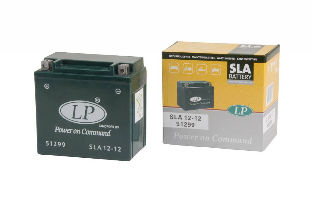 SLA 12-12 Motor accu 12 volt 12,0 ah - Accu Service Holland