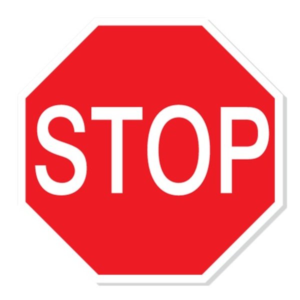 Sticker opgelet heftrucks - Stickerpoint