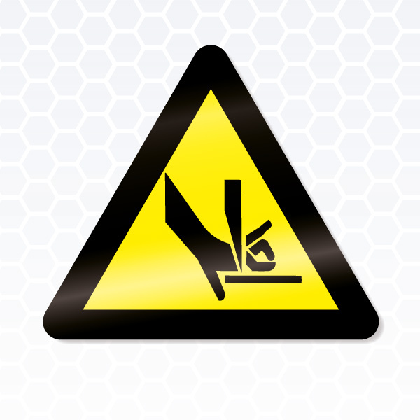 Sticker Let op uw vingers - Stickerpoint