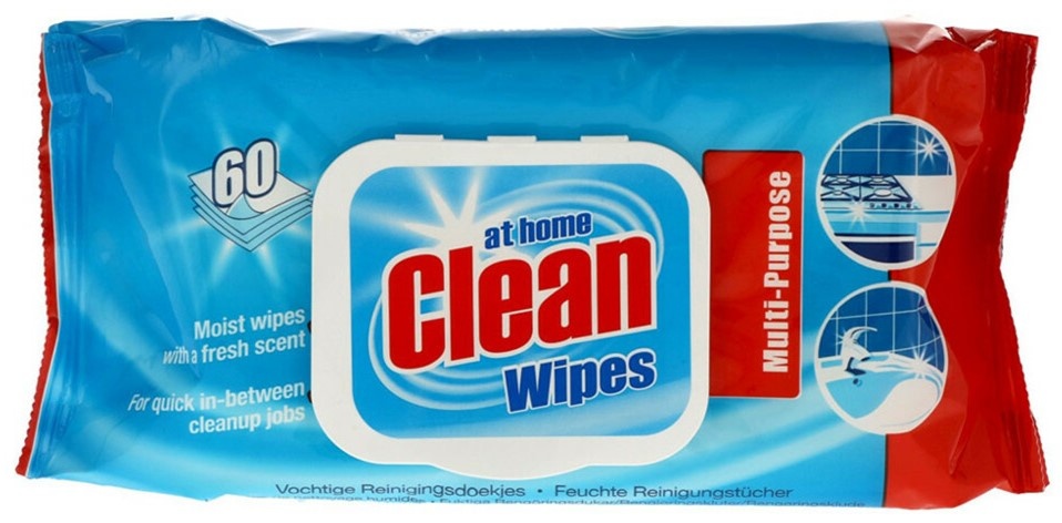 At Home Multi Cleaning Wipes Original 60 stuks - Groothandel Karssen