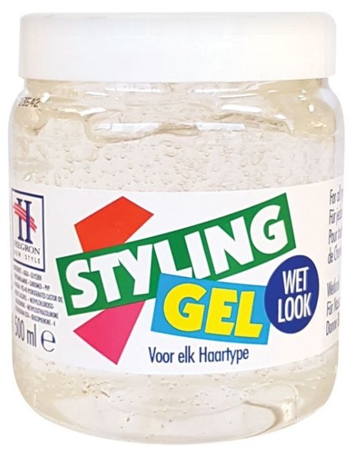 Hegron Styling Gel Wetlook 500ml - Groothandel Karssen