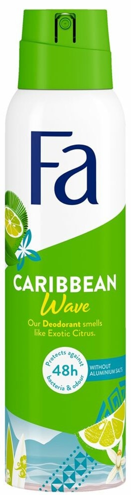 Fa Women Deospray Caribbean Lemon 150ml - Groothandel Karssen