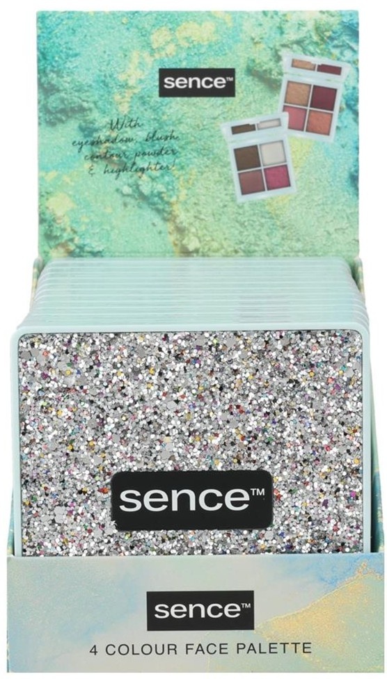 Sence Beauty Face Palette 4 delig ass Blush & HighlightOcean ...