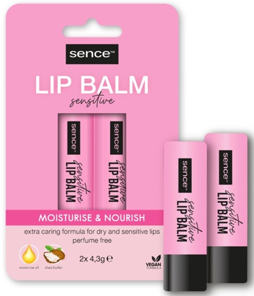 Sence Lip Balm Sensitive 2x4,3gram - Groothandel Karssen