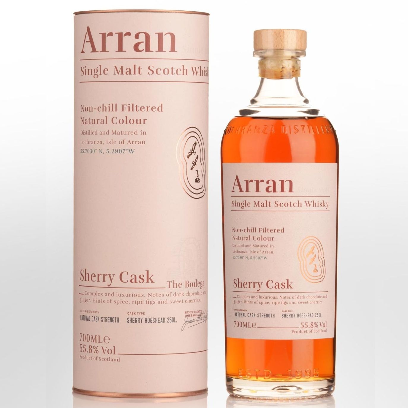 Arran Sherry Cask 55,8% Single Malt Scotch Whisky I Erkens Anno 1870 ...