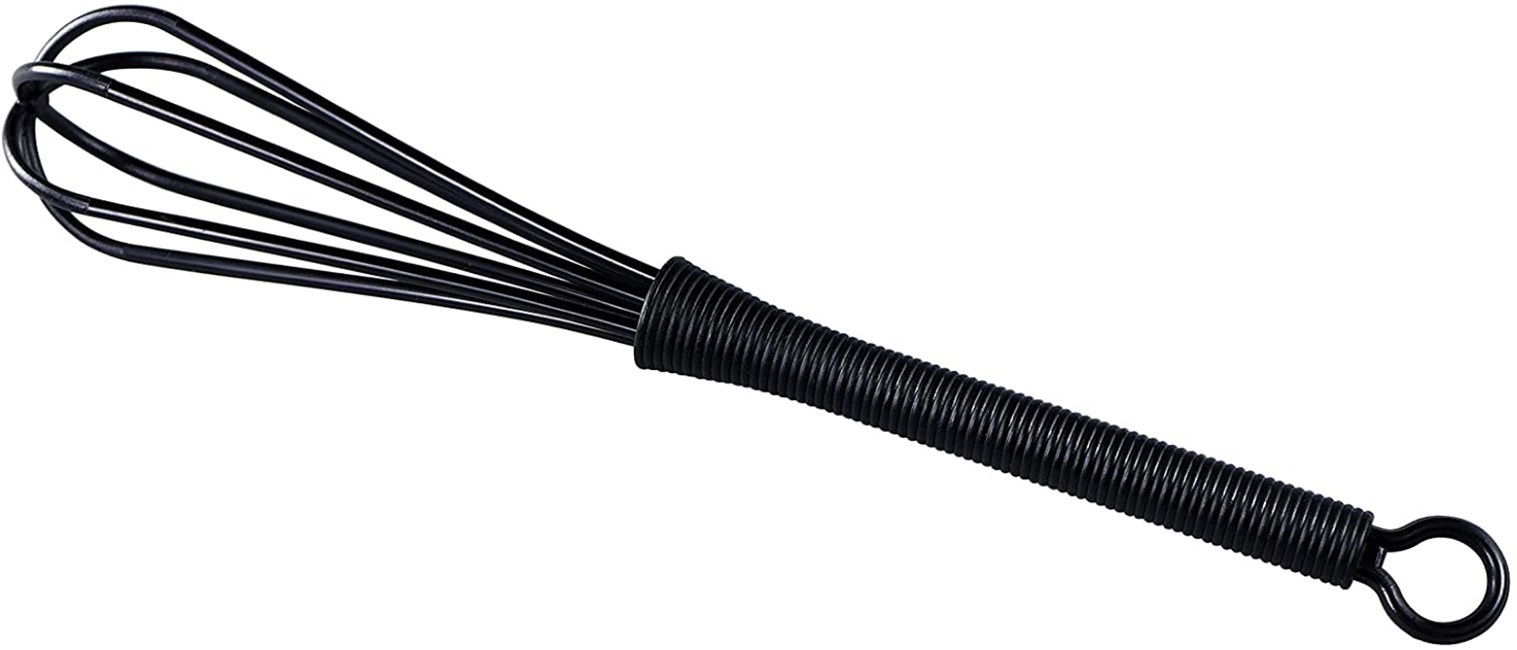 Verf Roer Garde zwart 19cm - Kappersartikelen