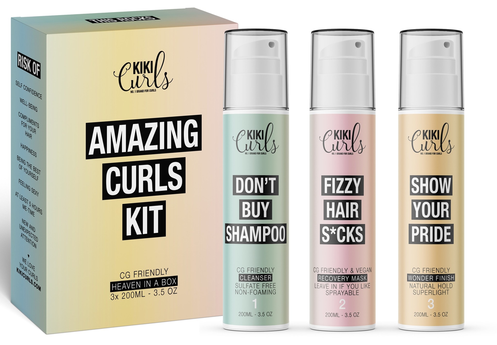 Kiki Curls Amazing Curls Kit - Kappersartikelen