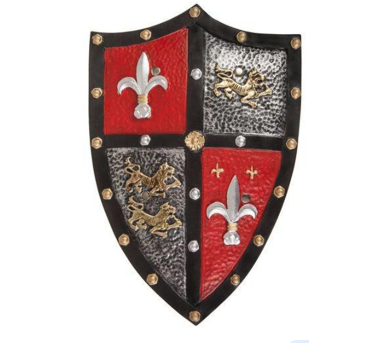 Great Pretenders ridder schild - Mevrouw Aardbei