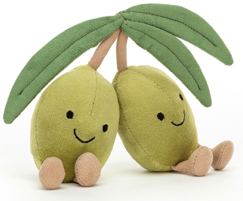 Jellycat knuffel Amuseable Olives - Mevrouw Aardbei