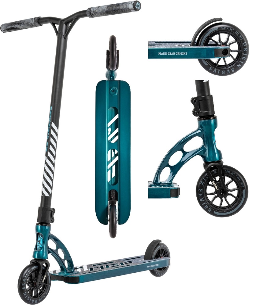 MGP VX Origin Team LTD Stuntstep Nickeled Blue - Streetsurfshop