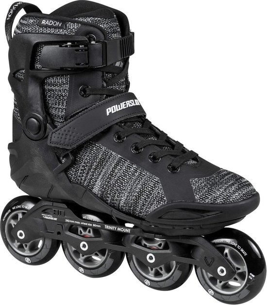 Patins à roues alignées avec cadre en aluminium et grandes roues ...