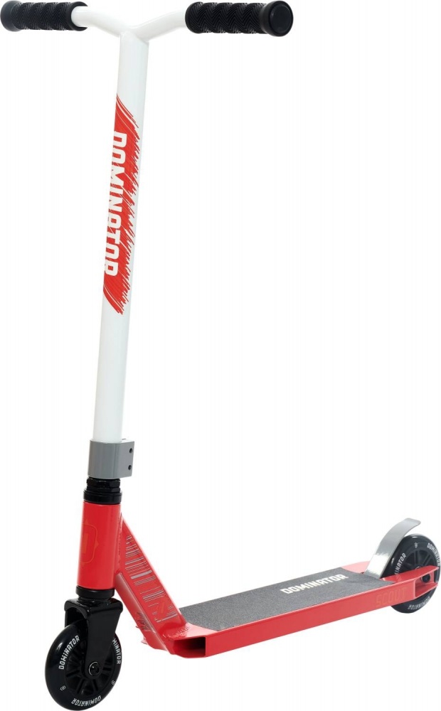 Dominator Scout stuntstep rood white - Streetsurfshop