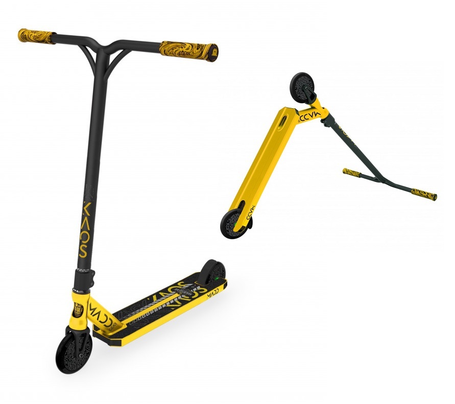 De MGP Kick Chaos Gold stuntstep - Streetsurfshop