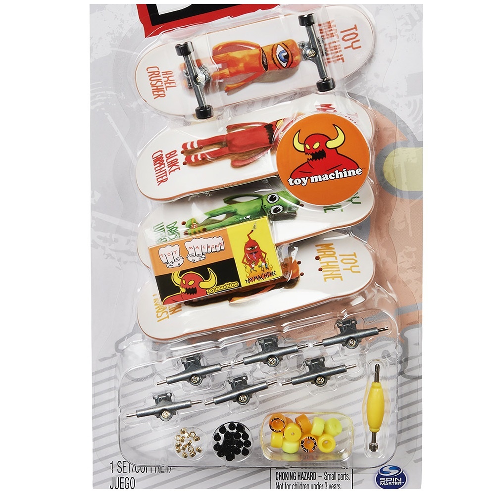 Tech Deck pack 4 fingerboards Toymachine