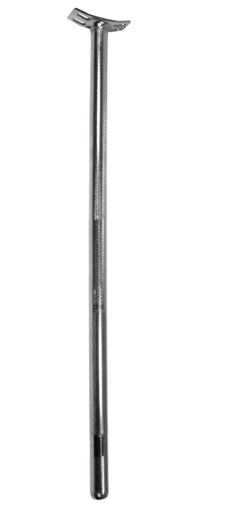 Extra long seat post for unicycles