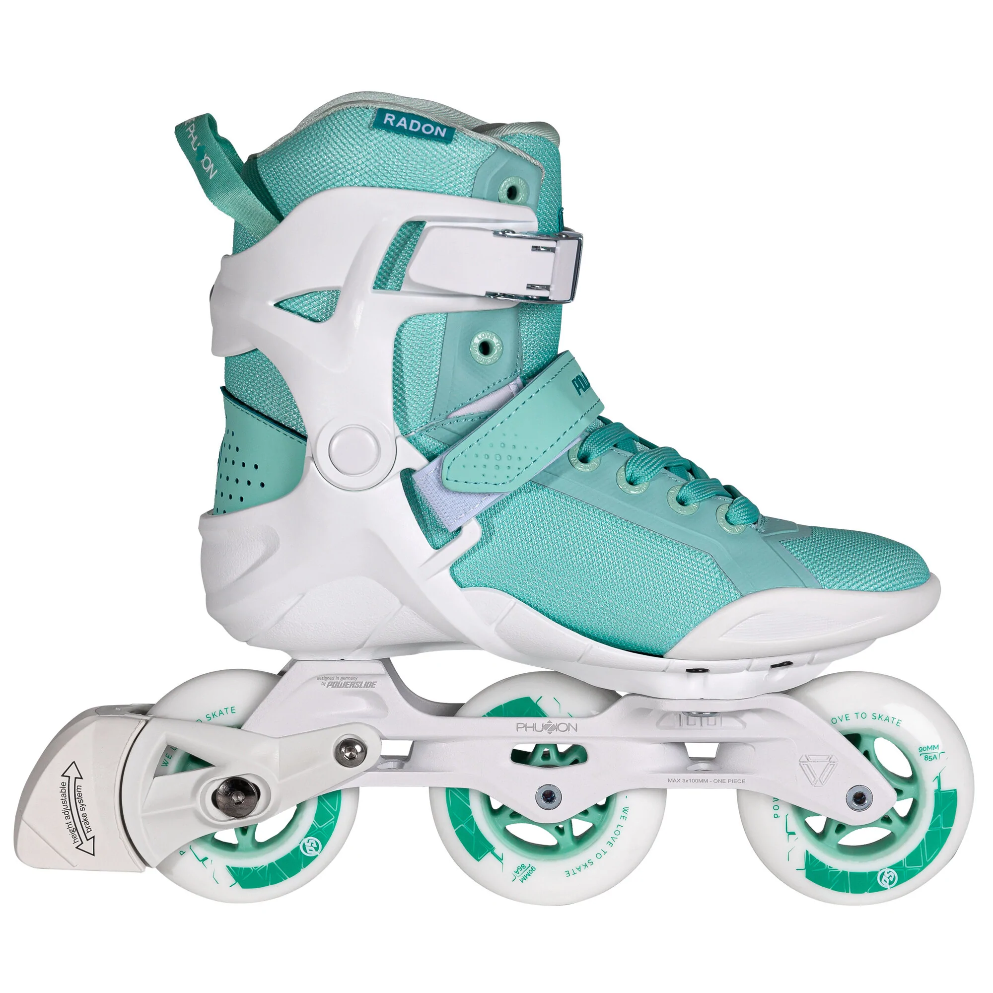 Powerslide Skates Radon 3 x 90 Lady
