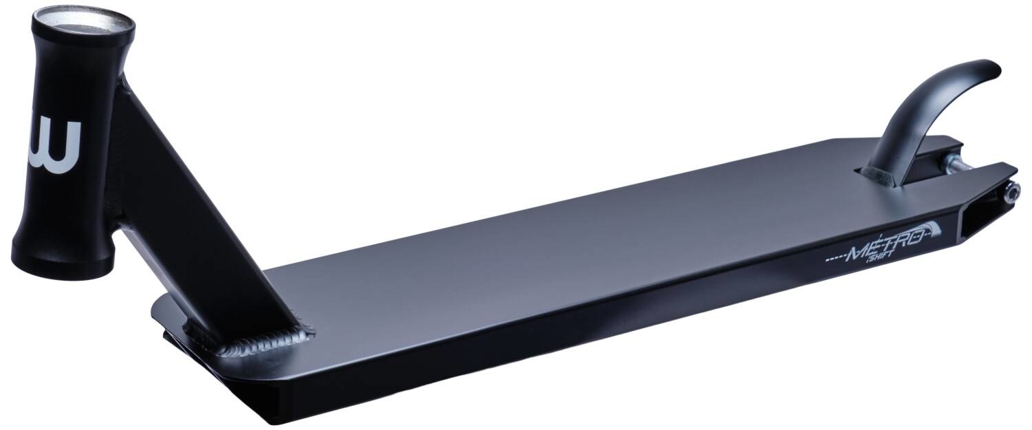 Longway Longway Metro Shift Stuntstep Deck (Zwart) - Streetsurfshop